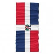 Dominican Republic Flag Face Bandana