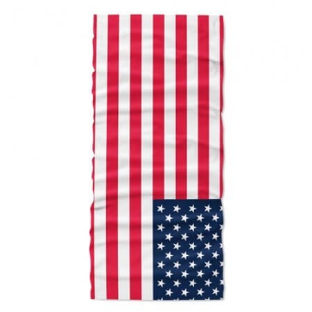 USA Flag Face Bandana - Cool Face Soca Flag Mask Bandanas